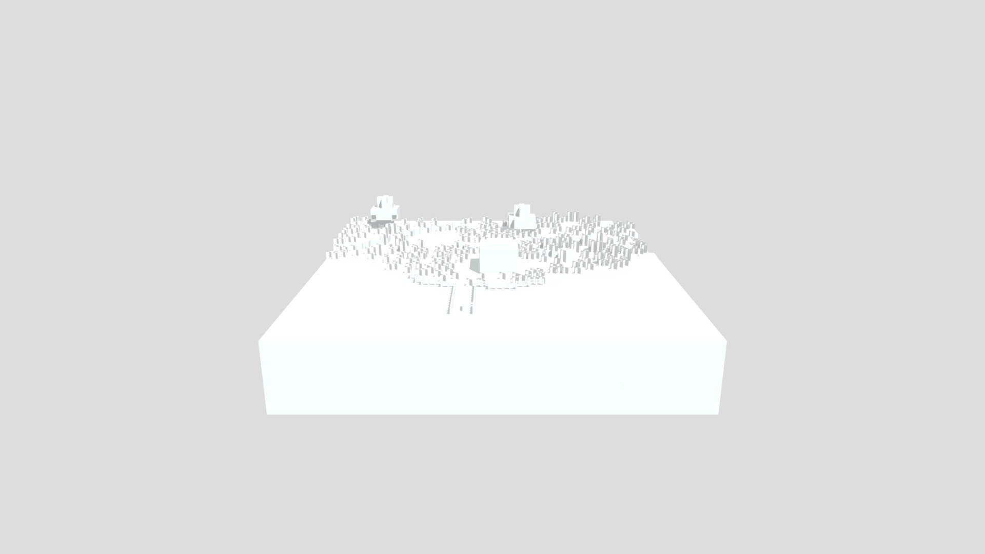 Minecraft 3D Map (.obj with texture) - Download Free 3D model by HuyAC ...