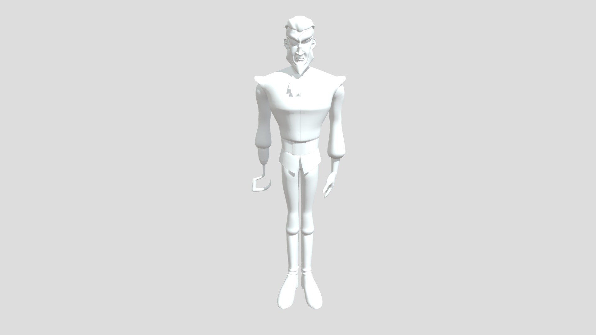 stylized 3d pirate model (captain hook) - 3D model by sukesh sarkar ...