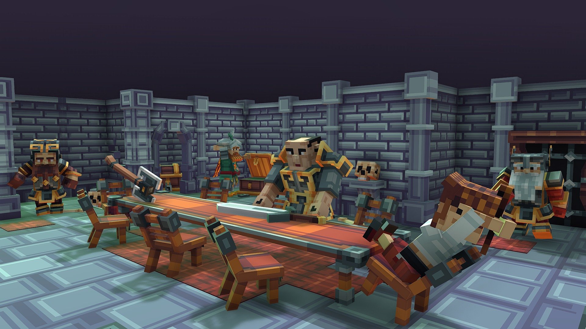 Scene - 3D model by Queue (@blockbenchqueue) [46ddd1e] - Sketchfab