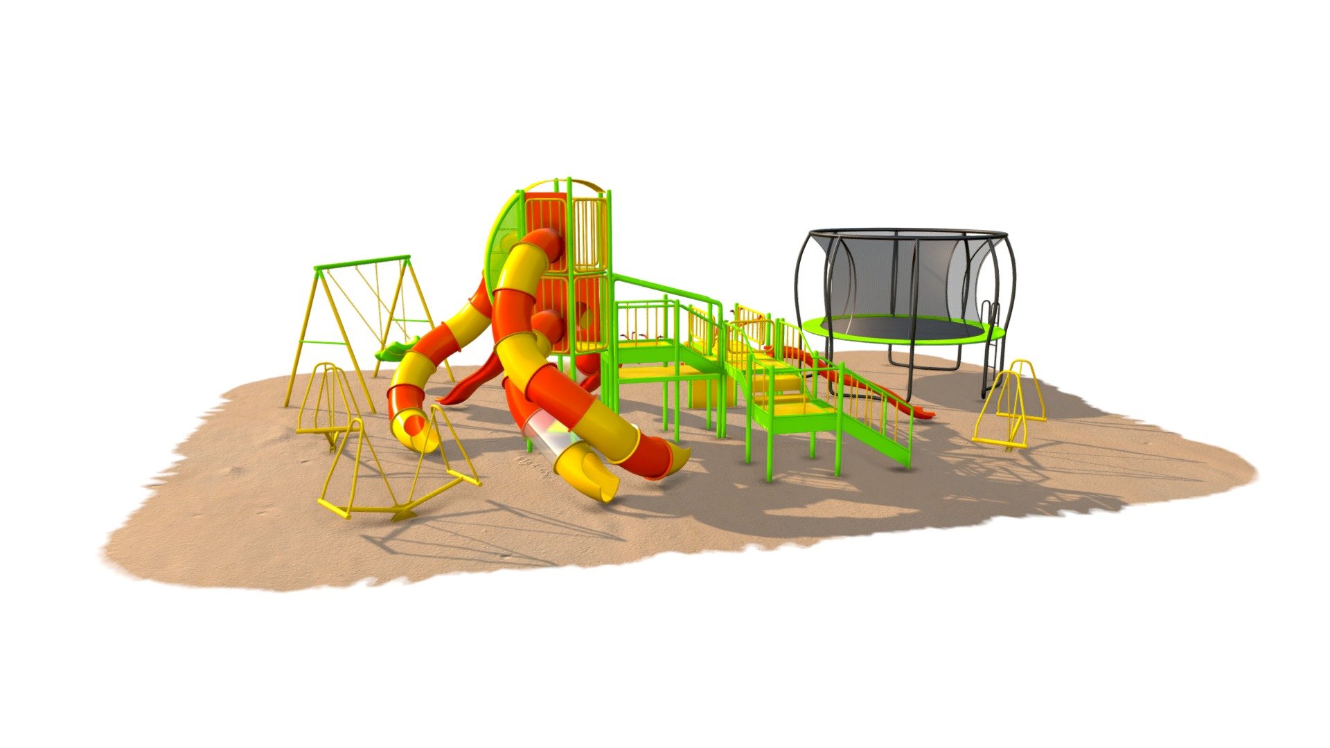 Playground - 3D model by saVRee [46de911] - Sketchfab
