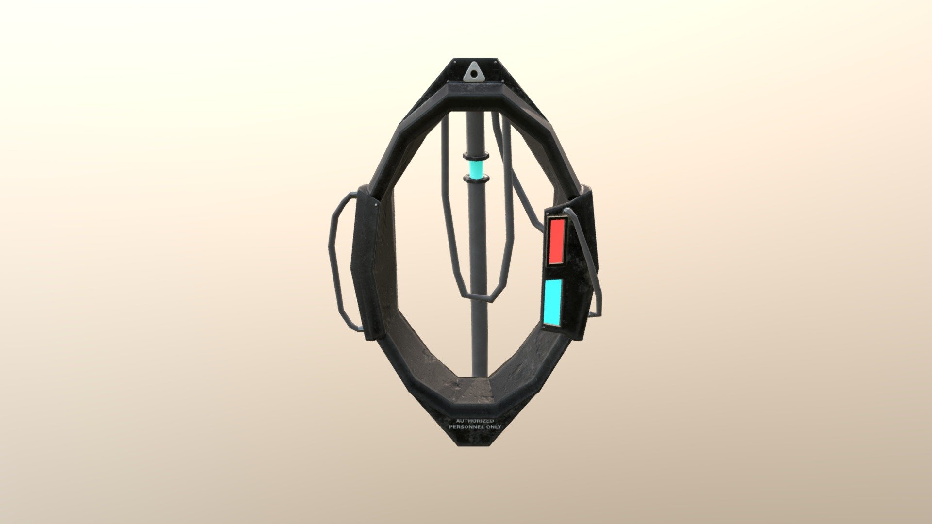 teleport Gate - 3D model by Qinlun_Huang [46deb67] - Sketchfab
