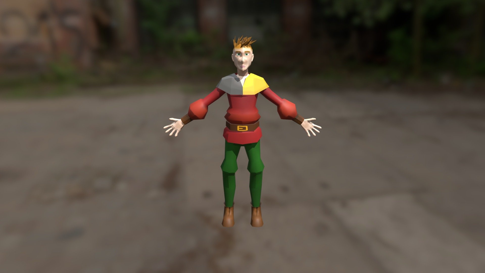 Character - Download Free 3D model by kczerwiec [46def7c] - Sketchfab