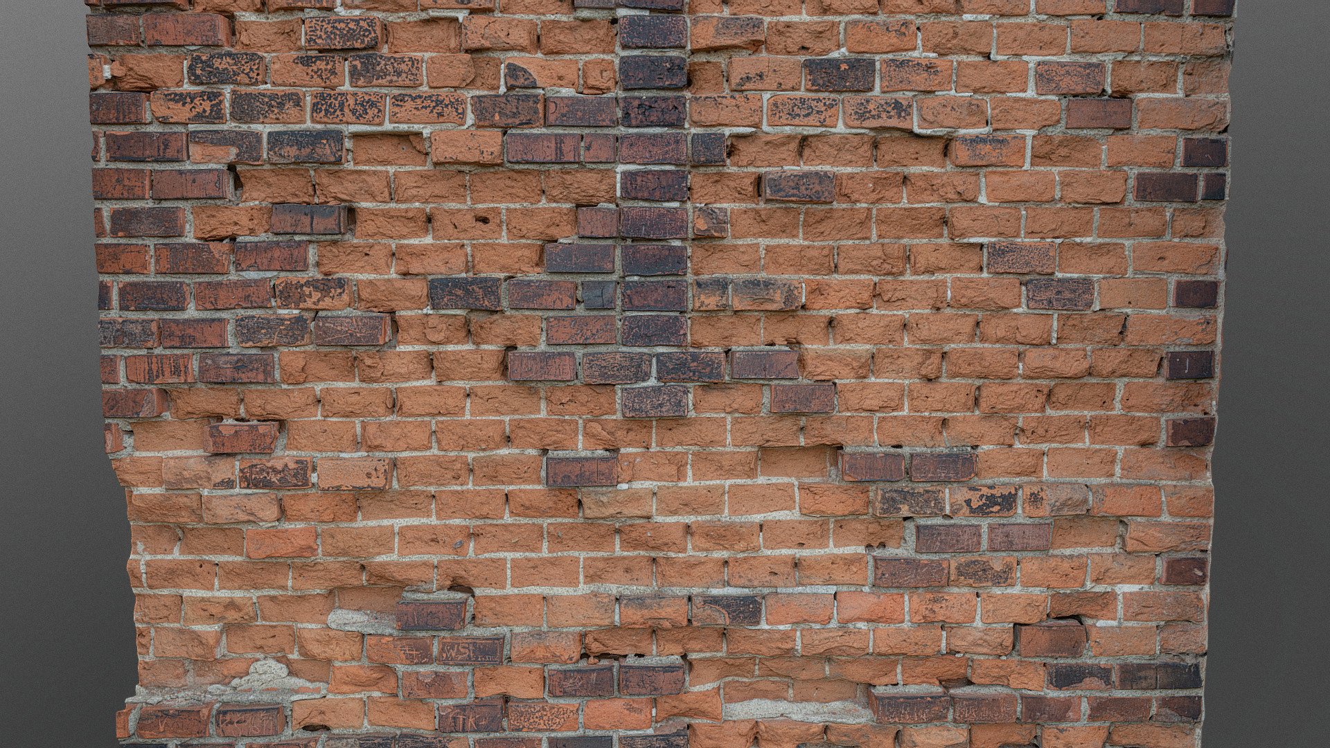 Church brick wall 1936 - Buy Royalty Free 3D model by matousekfoto ...