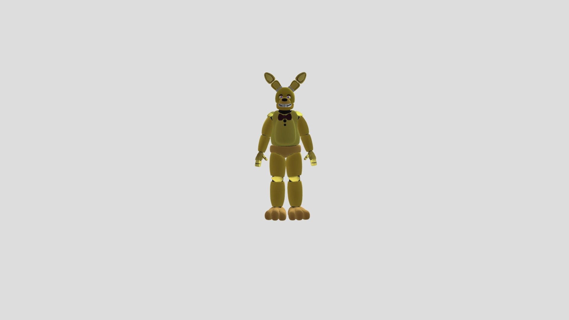 Movie Unwithered Spring Bonnie - Download Free 3D model by dwall8611 ...