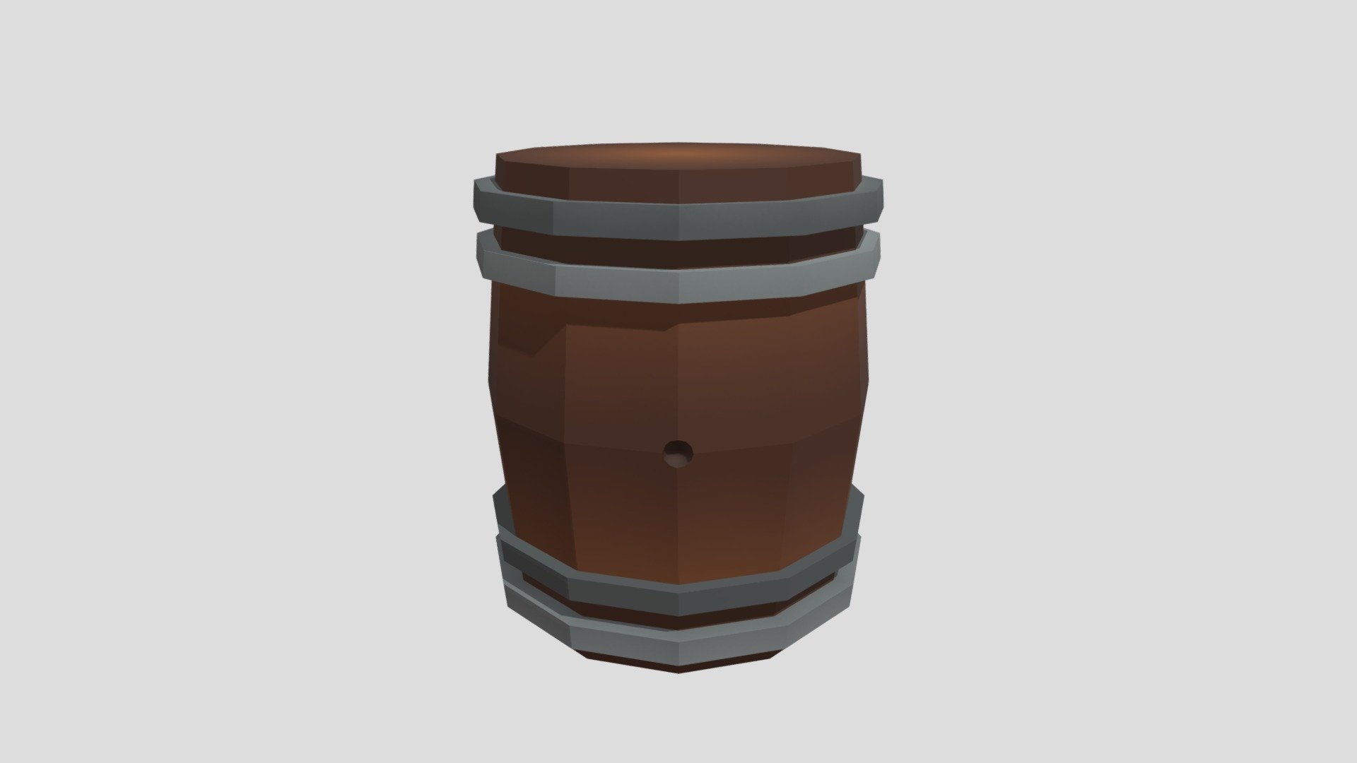 Low Poly Barrel - Download Free 3D model by sebastianesp [46e0b2e ...
