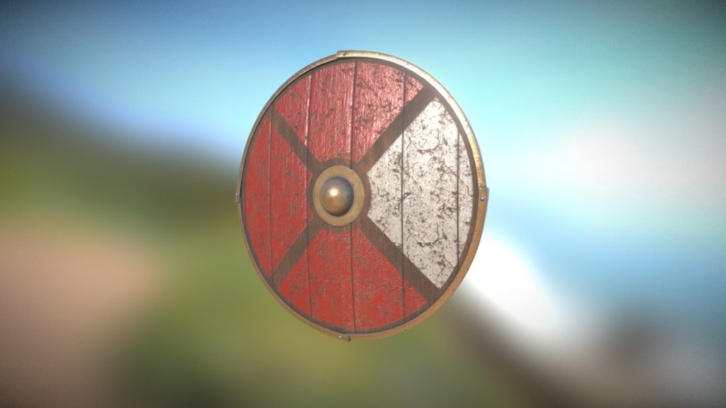 Saxon Shield - Download Free 3D model by willdudley [46e0eae] - Sketchfab