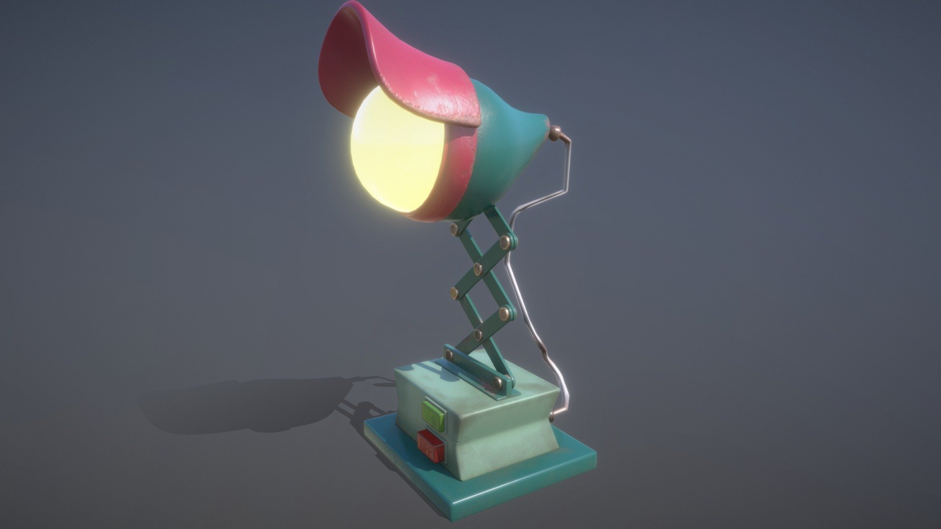 Stylized Lamp - 3D model by krphome [46e173a] - Sketchfab