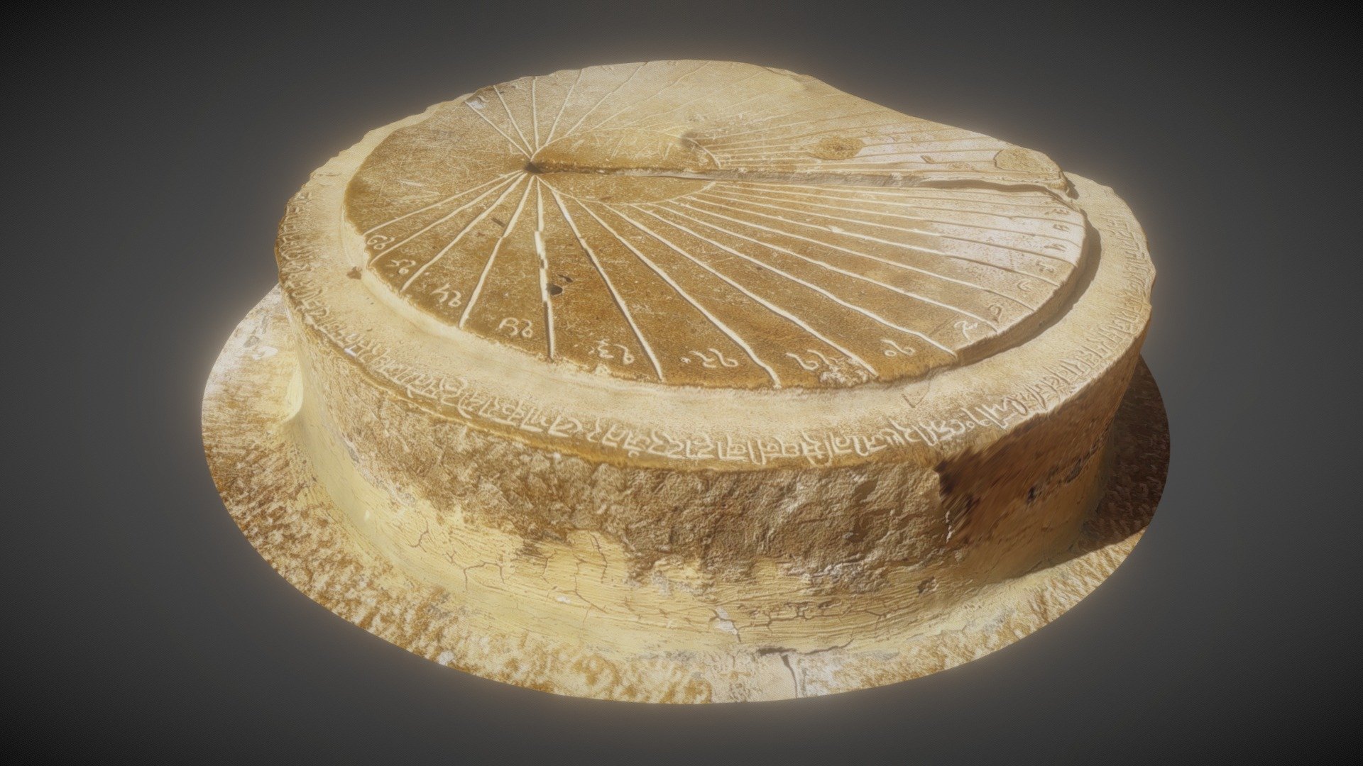 800 Year old Sun Dial - Buy Royalty Free 3D model by raobott [46e2913 ...