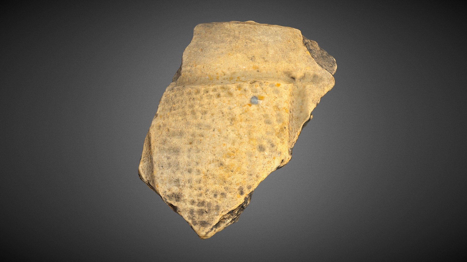 Marksville decorated shard - Download Free 3D model by Frank McMains ...