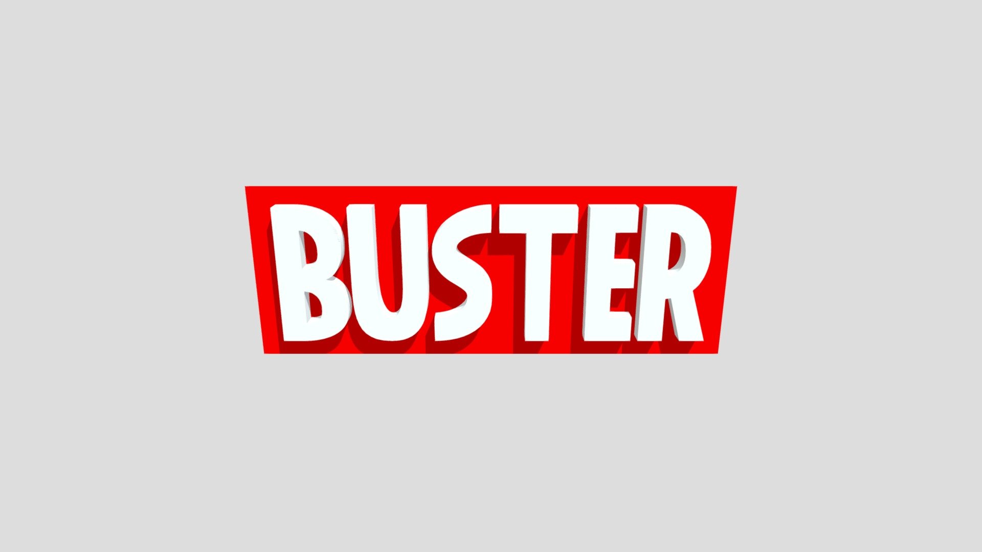 Buster - 3D model by 3D MODEL person (@gamerdude3d) [46e4df3] - Sketchfab