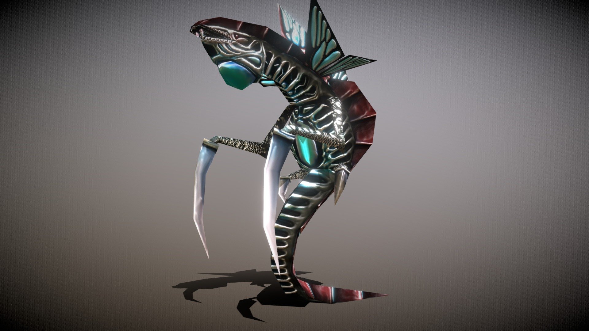 3DRT - Insectoids Snake - 3D model by 3DRT.com [46e50b0] - Sketchfab