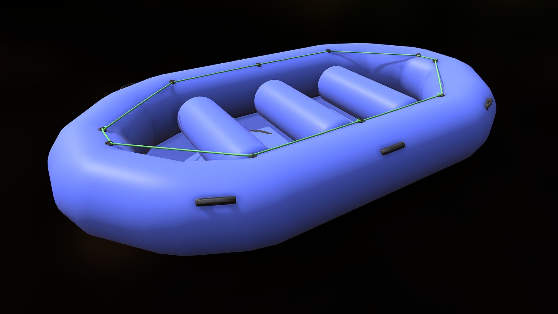 Raft - Balsa - Buy Royalty Free 3D model by Crea (@crea.cr) [46e599b ...