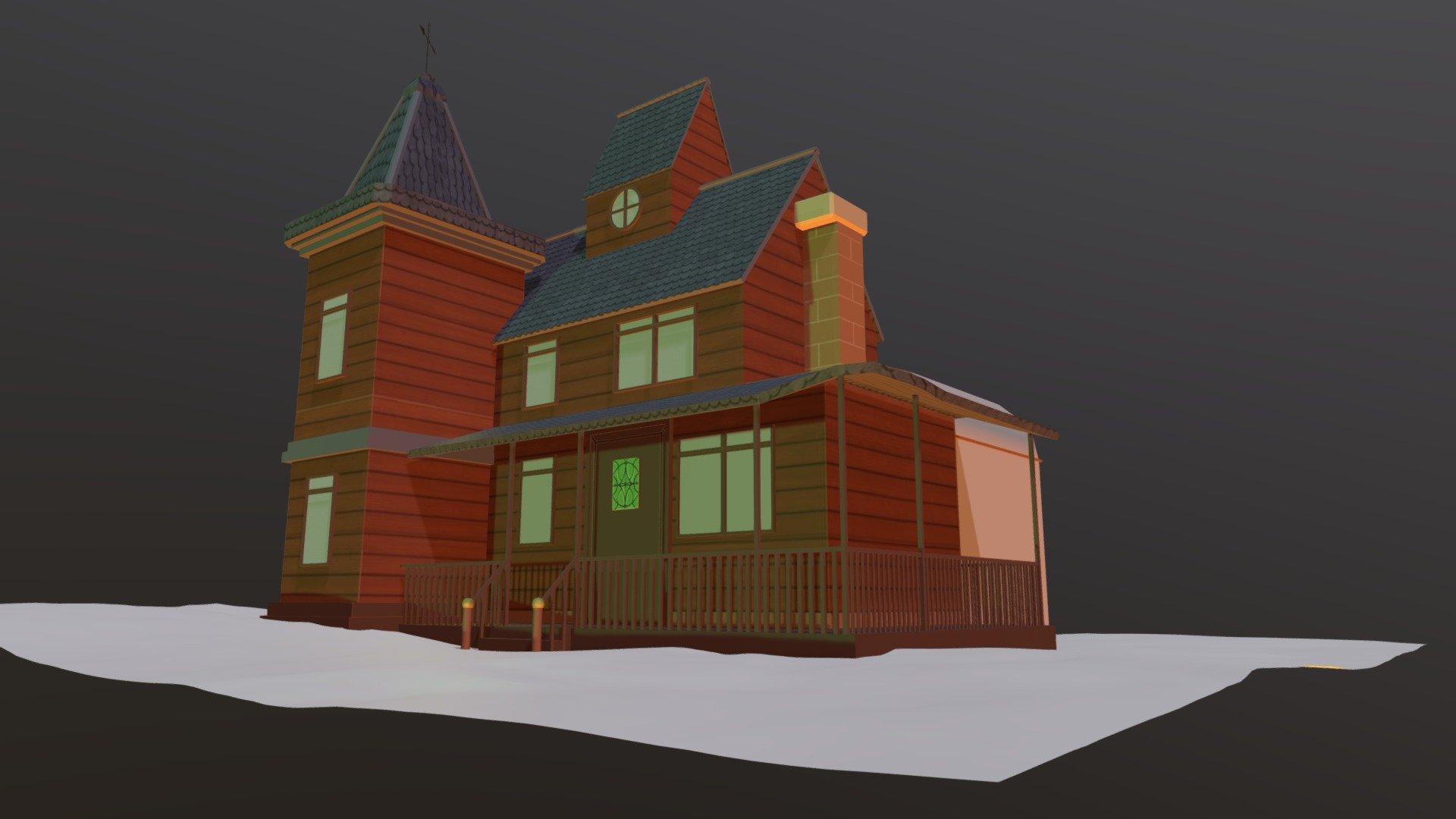 MANSION FULL - 3D model by solsaucedoillus [46e78e4] - Sketchfab