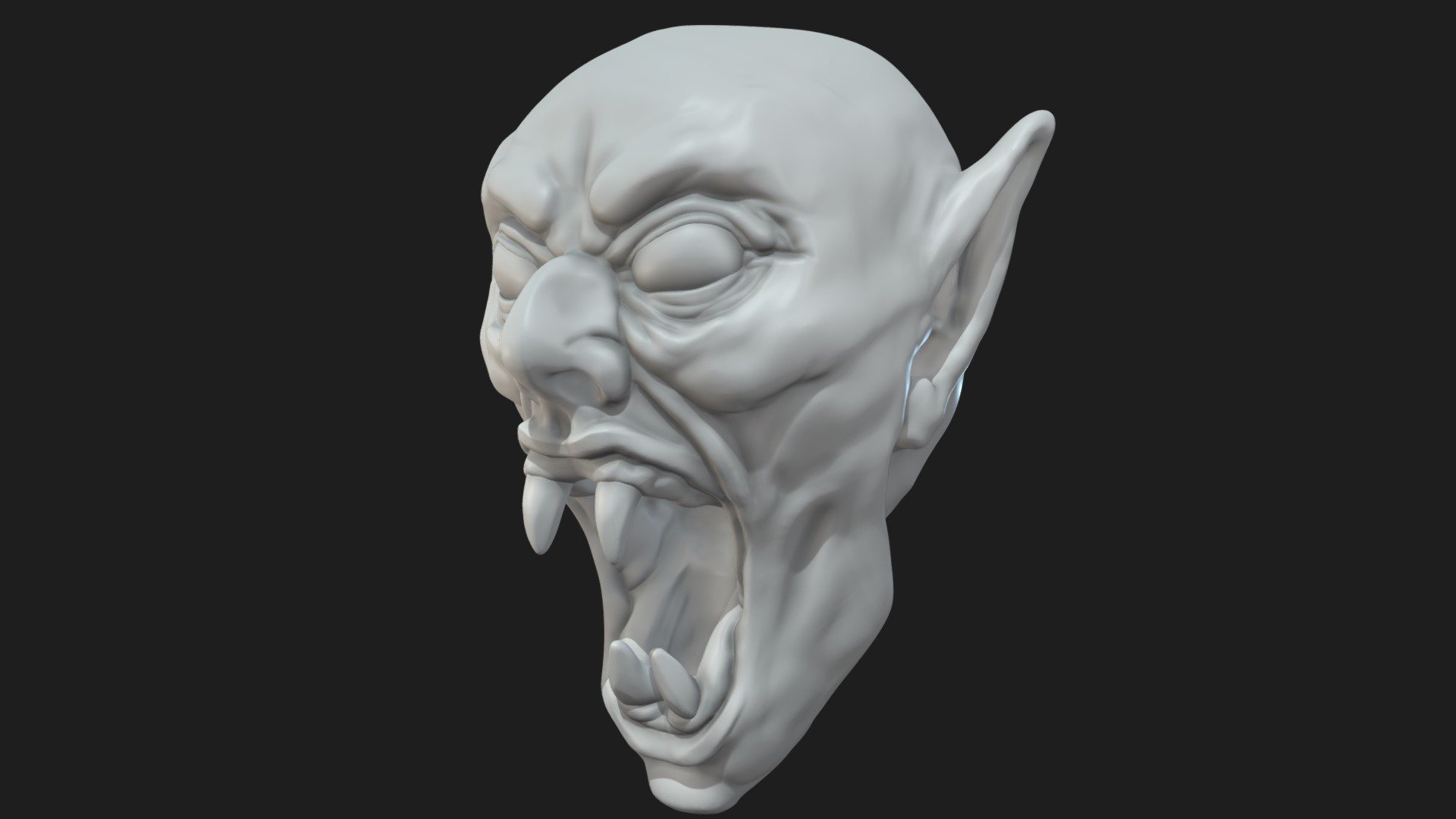 Vampirical Head Sculpt - Buy Royalty Free 3D model by sketchzombie ...