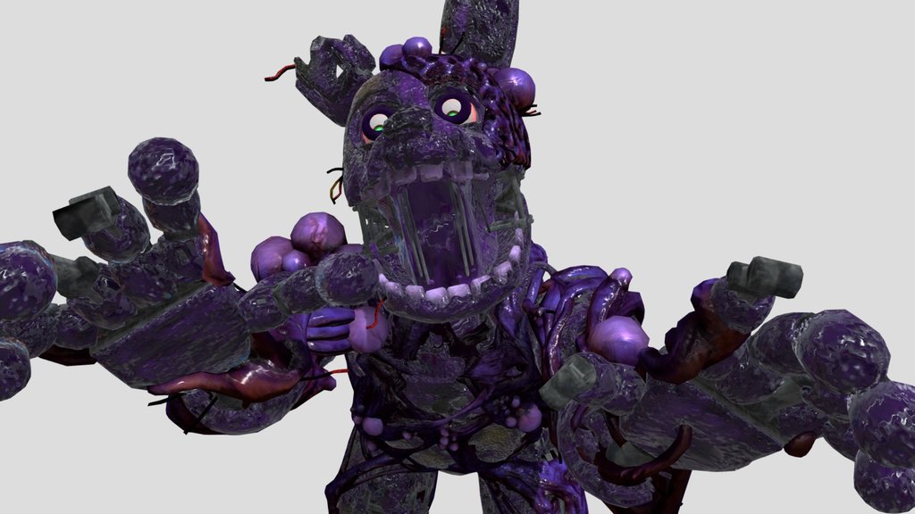 Toxic Springtrap Animations - A 3D model collection by OrangeSauceu ...