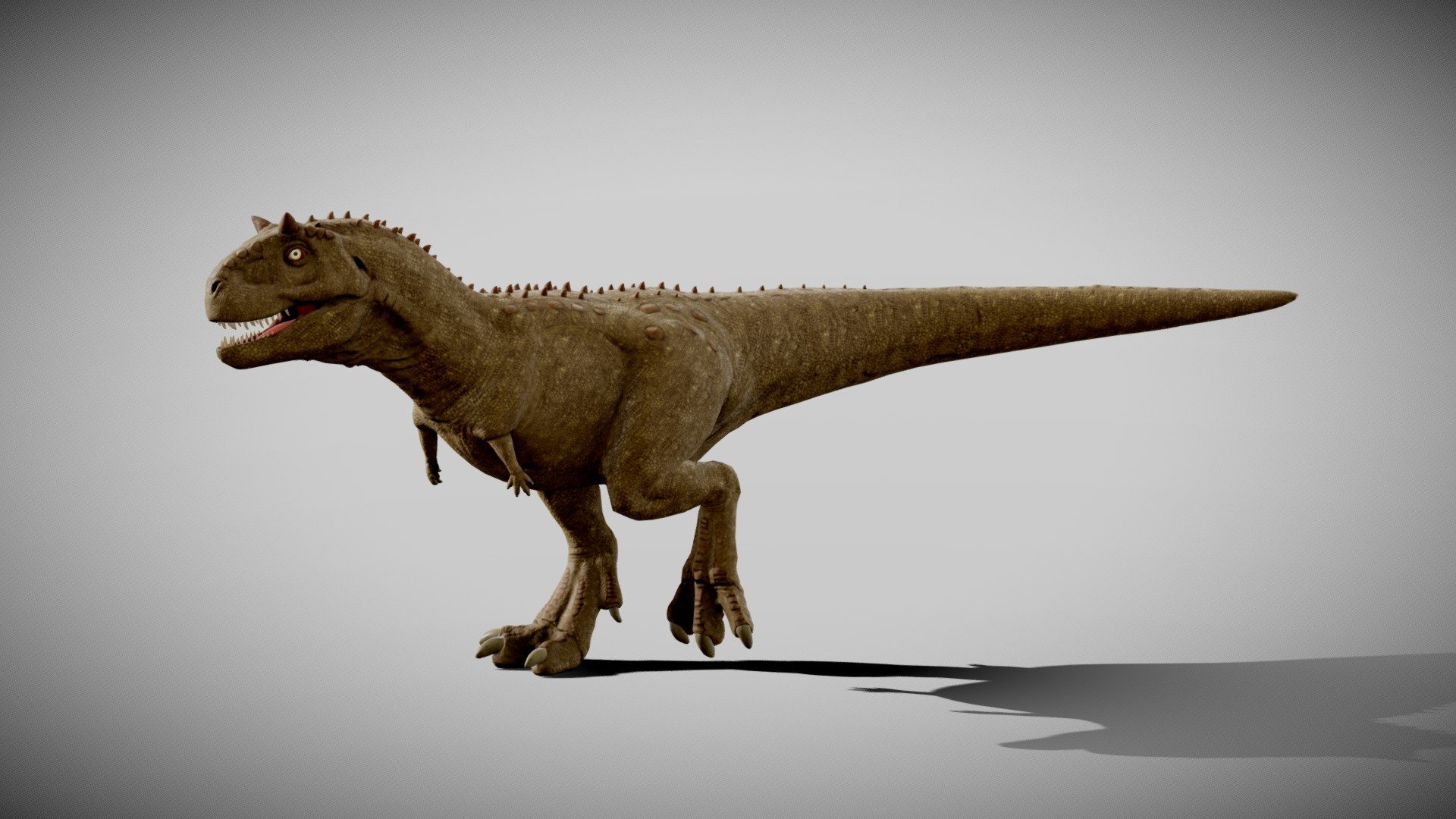Carnotaurus - Buy Royalty Free 3D model by 3dartstevenz [46eafcf] - Sketchfab Store