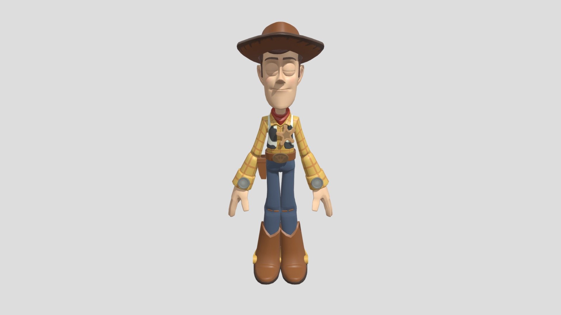 Woody (Disney Infinity) - 3D model by robincarlos [46ec9d2] - Sketchfab