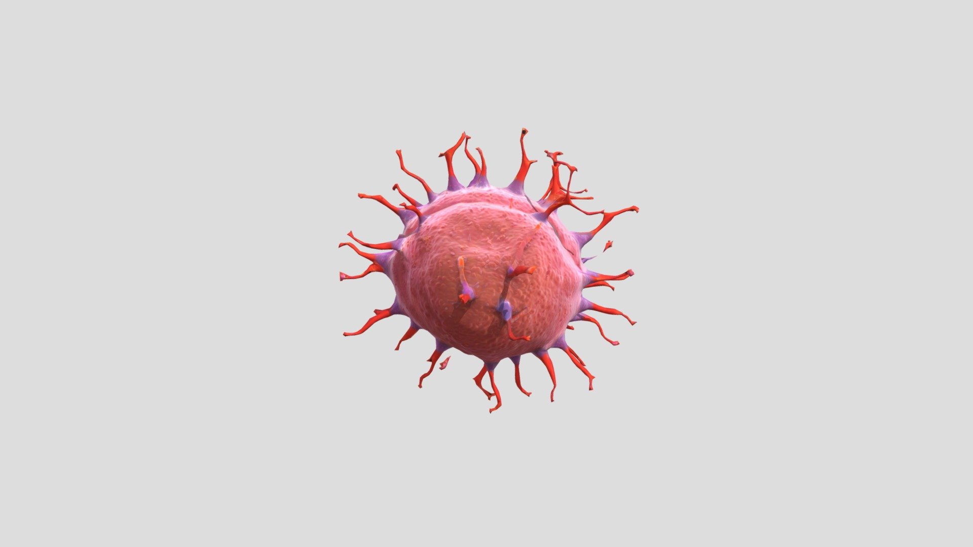 cancer cell - 3D model by cdkim9612 [46eca47] - Sketchfab
