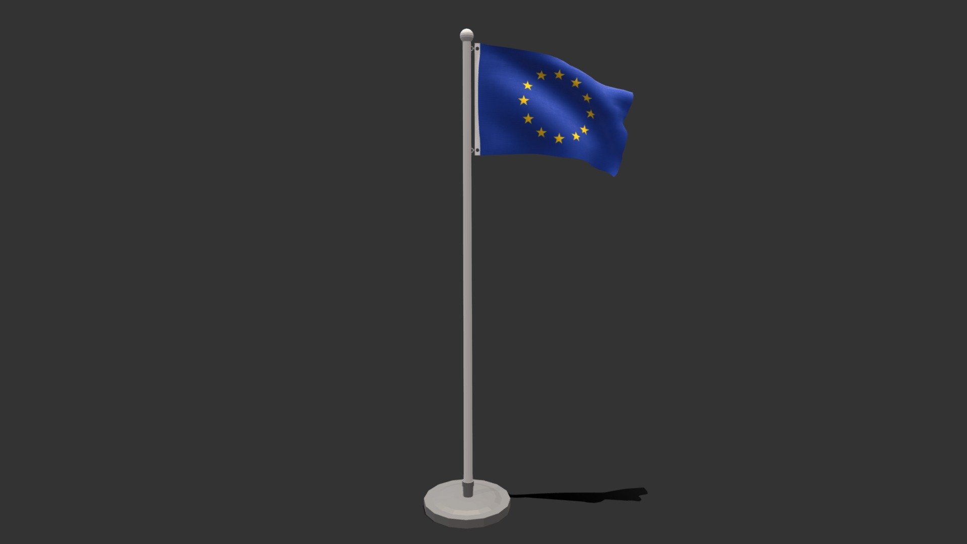 Low Poly Seamless Animated Europe Flag - Buy Royalty Free 3D model by ...