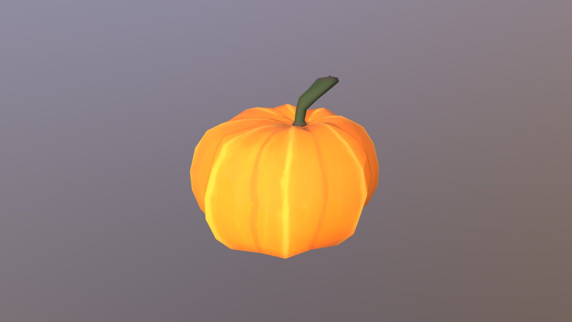 First low poly paint - Pumpkin - 3D model by alejandromolinaquesada ...