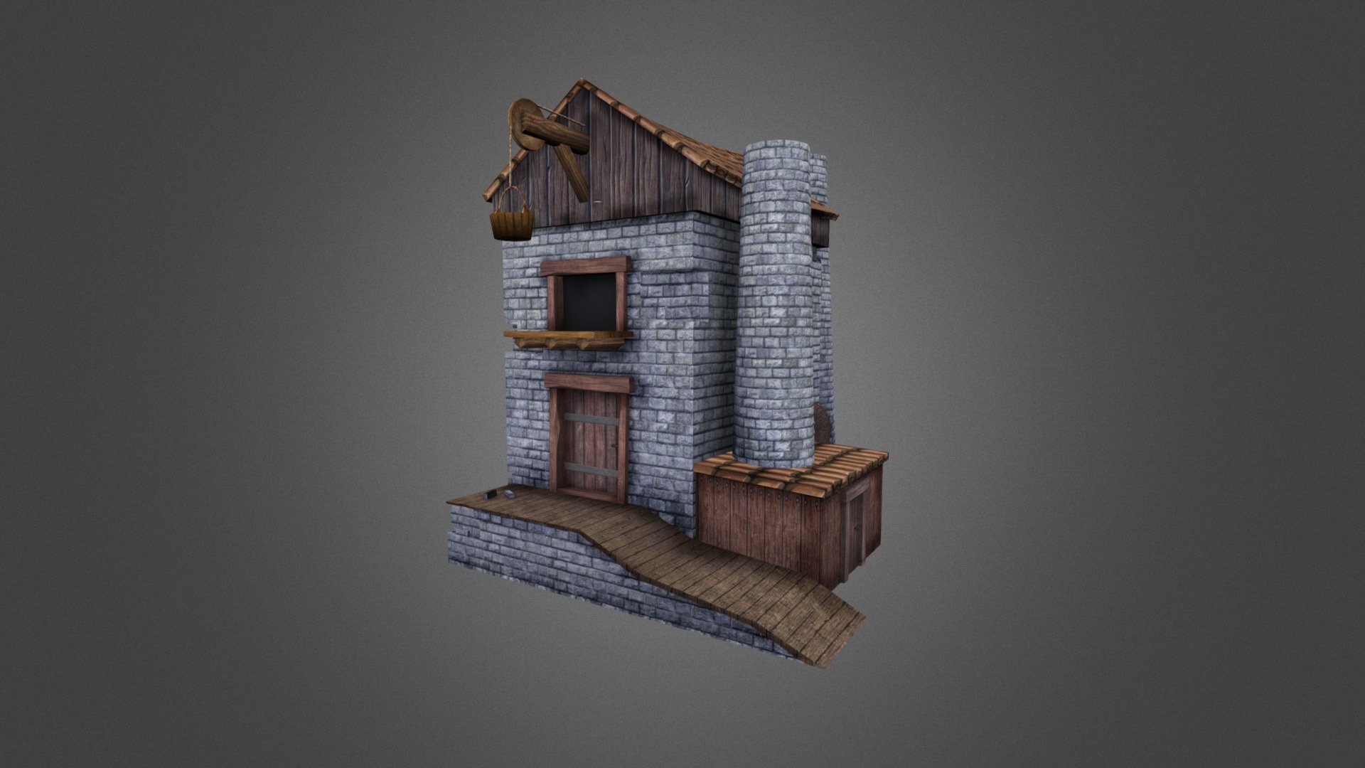 Medieval Factory - 3D model by CG Duck (@cg_duck) [46f0bb8] - Sketchfab
