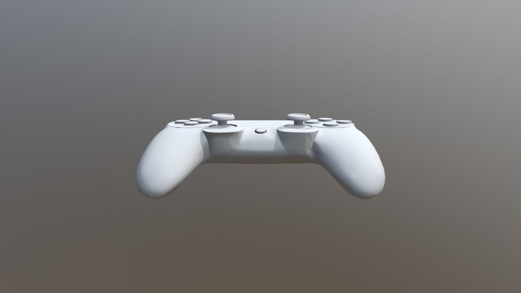 Low poly controller - 3D model by thomasbancken [46f16e4] - Sketchfab