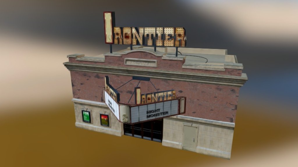 Theatre - 3D model by Lydia Ahn (@syner8y) [46f2e3c] - Sketchfab