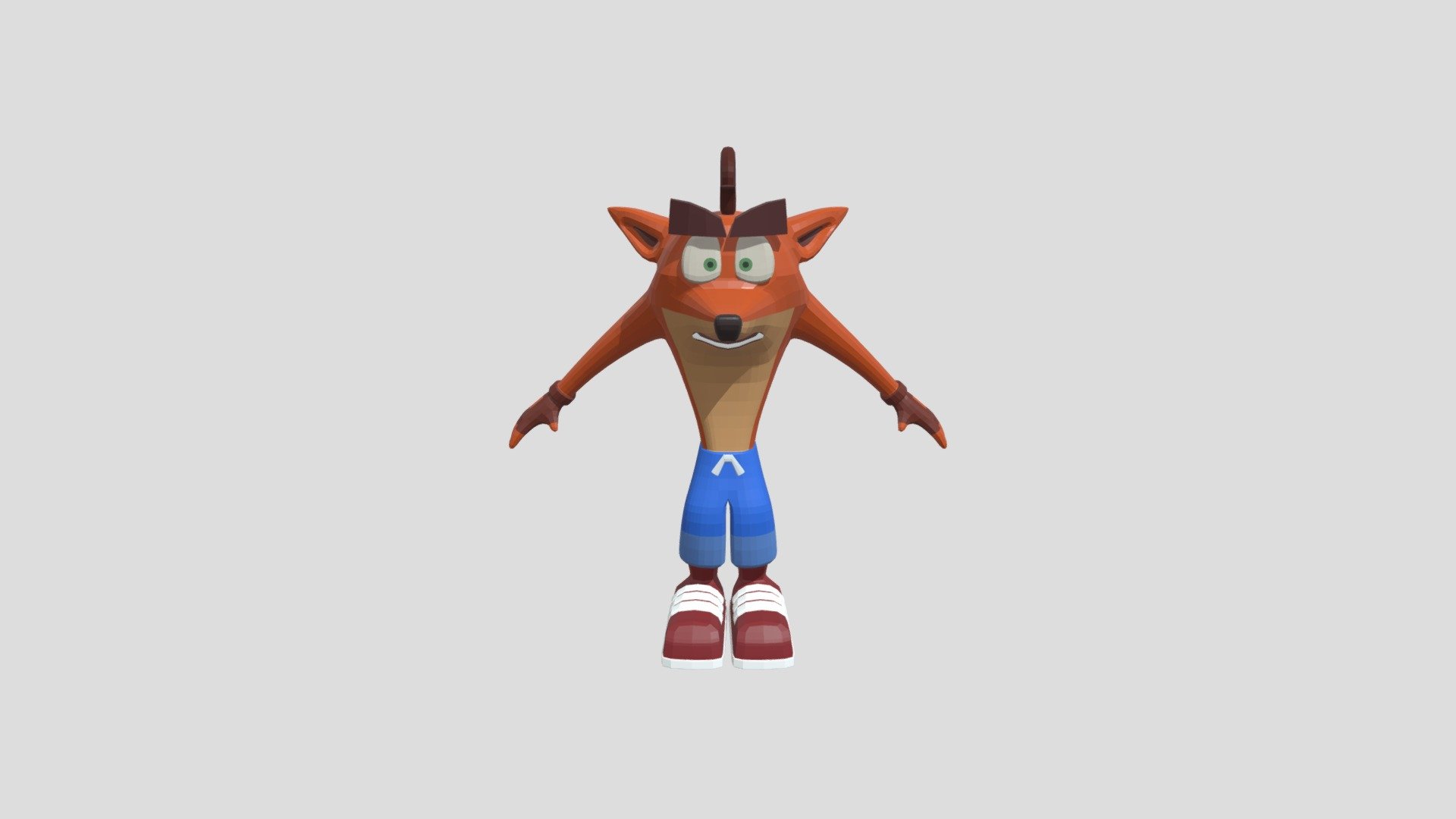 Crash3D - 3D model by ddg51299 [46f3177] - Sketchfab
