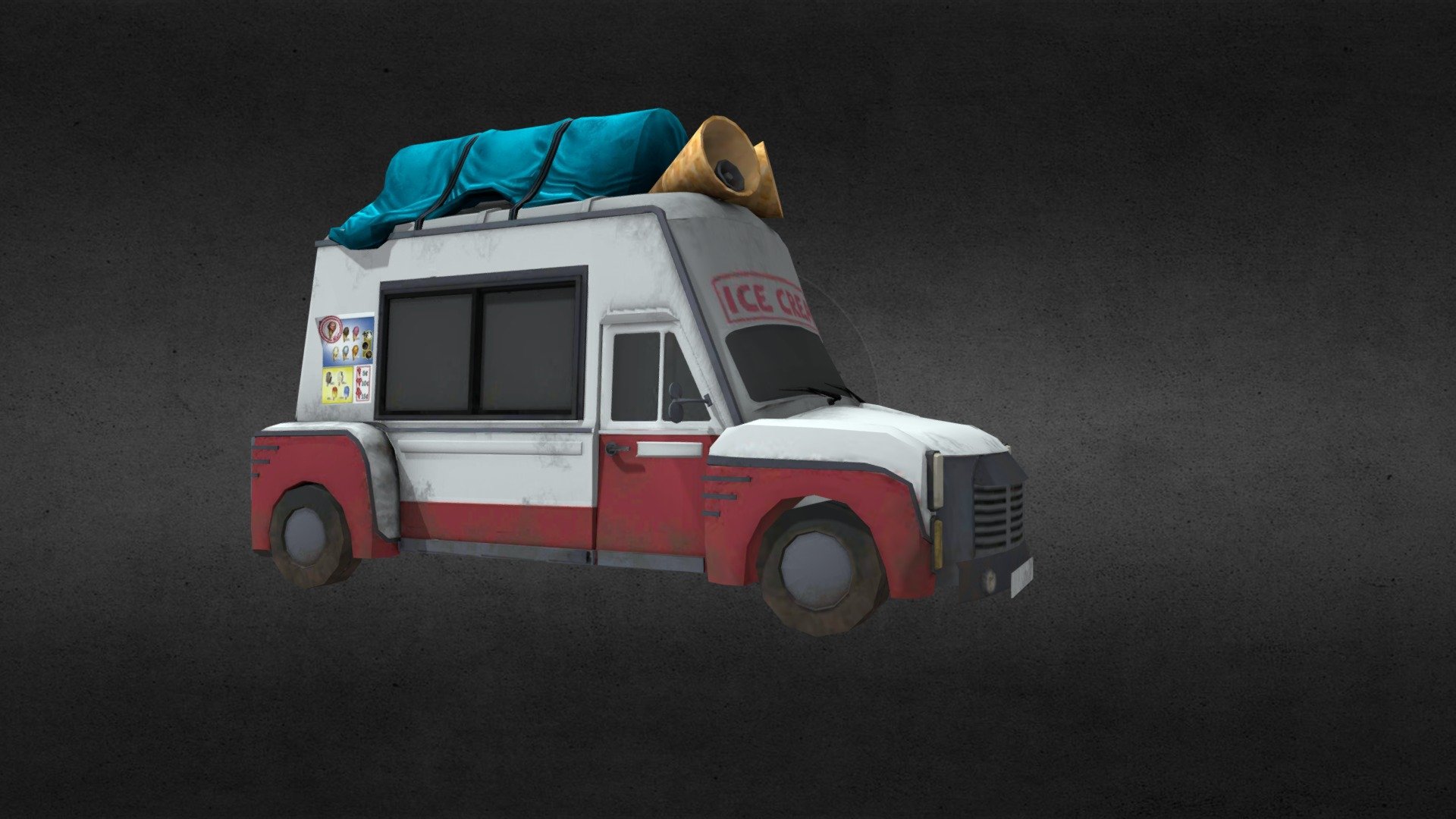 Ice Scream 7 Invention Van - Download Free 3D model by Capy Studio's (@Capy_Studios) [46f4a50 ...