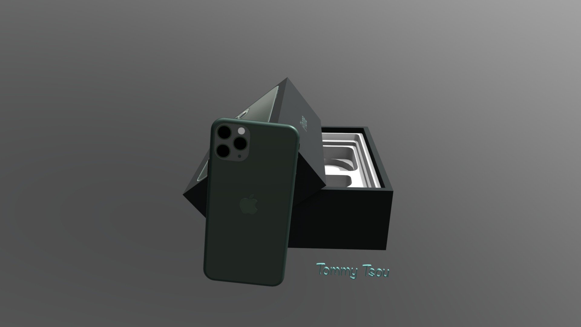 Iphone Box - Download Free 3D model by TommyTsou [46f4fe2] - Sketchfab