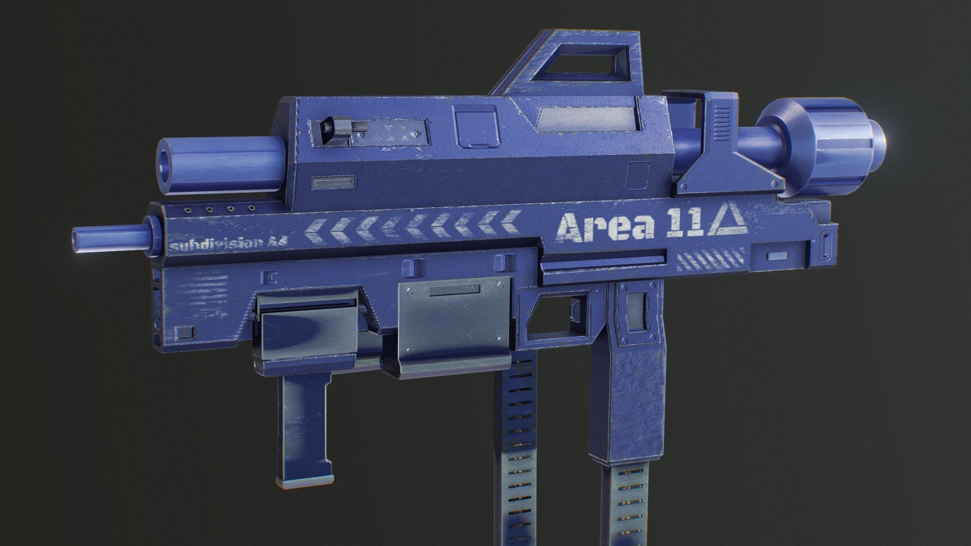 Knightmare assault rifle from Code Geass - Download Free 3D model by ...