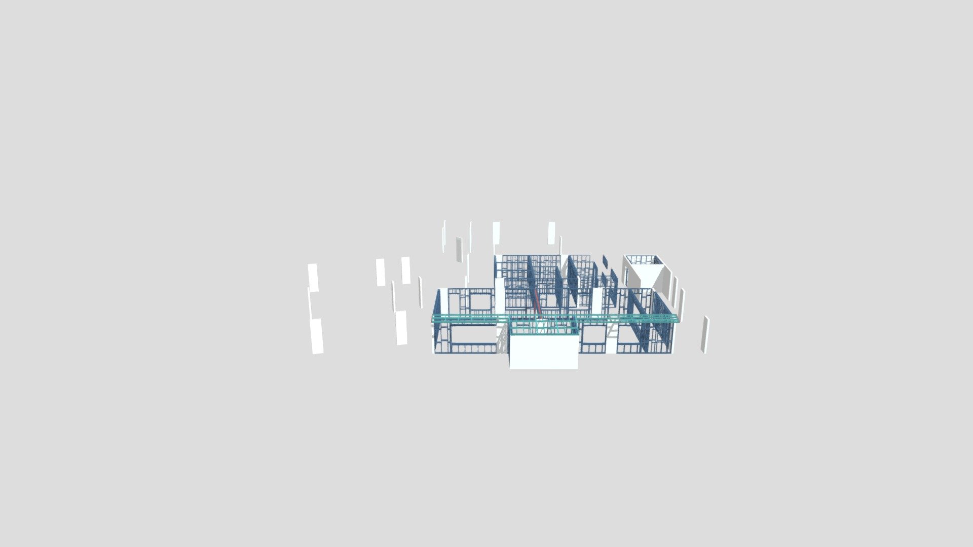 5736 - Centenary Heights SHS Lower Floor - 3D model by Australian ...
