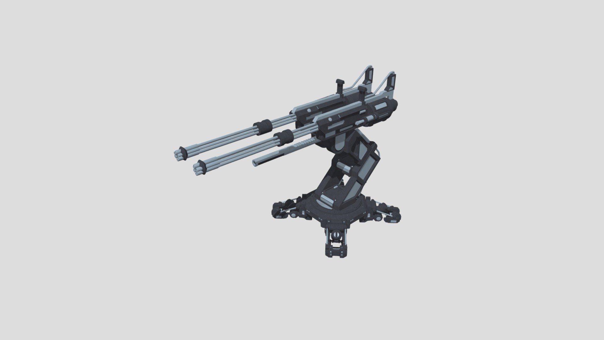 Turret - Download Free 3D model by FaelanLeylea [46fb4b1] - Sketchfab