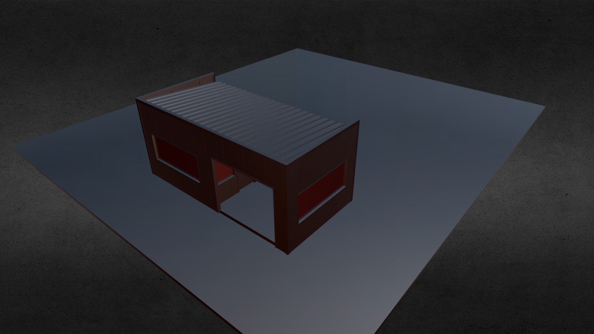 CABINA POARTA - Download Free 3D model by daciasport [46fd466] - Sketchfab