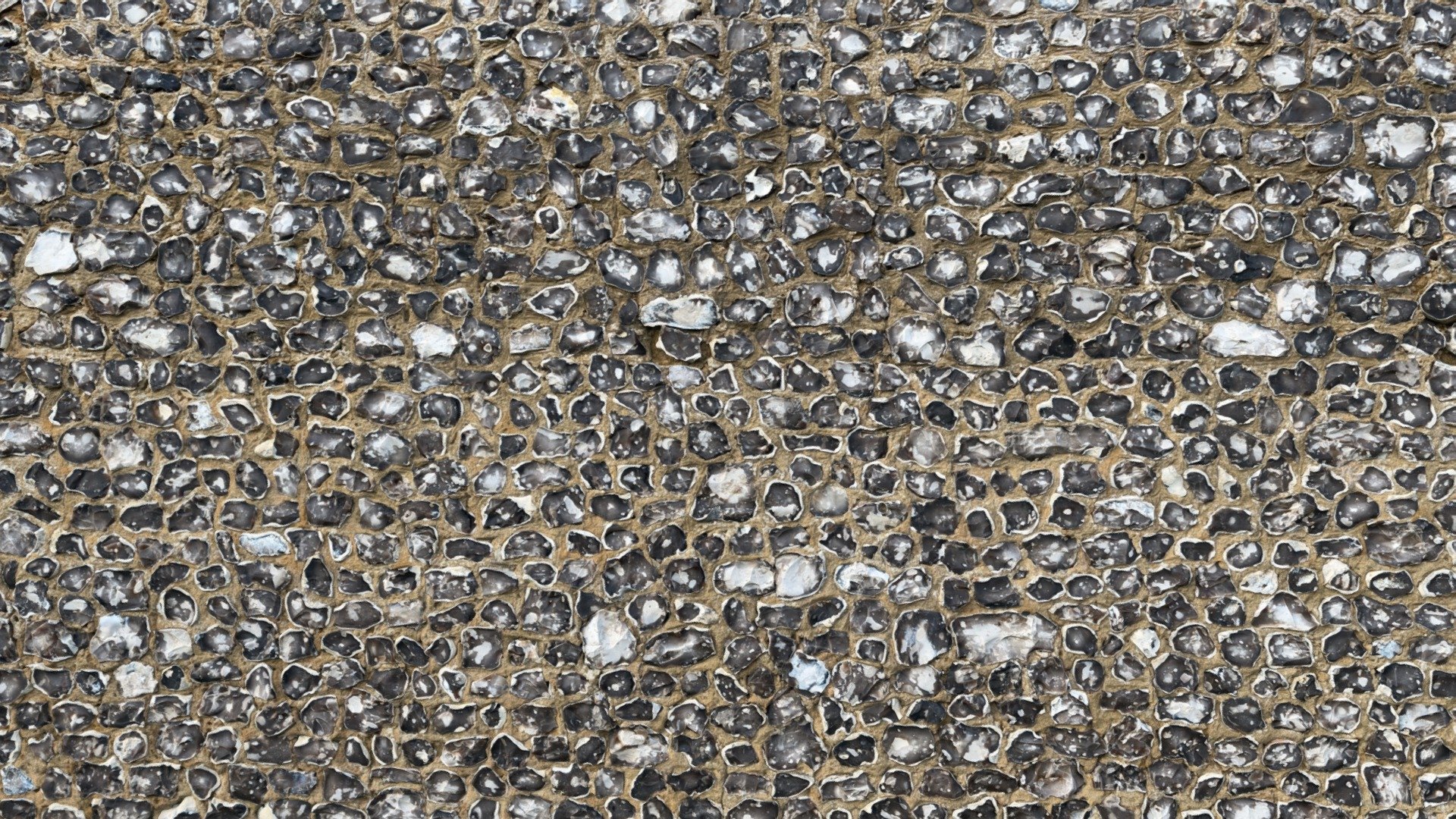 Flint Wall - Download Free 3D model by emcderm [4700312] - Sketchfab