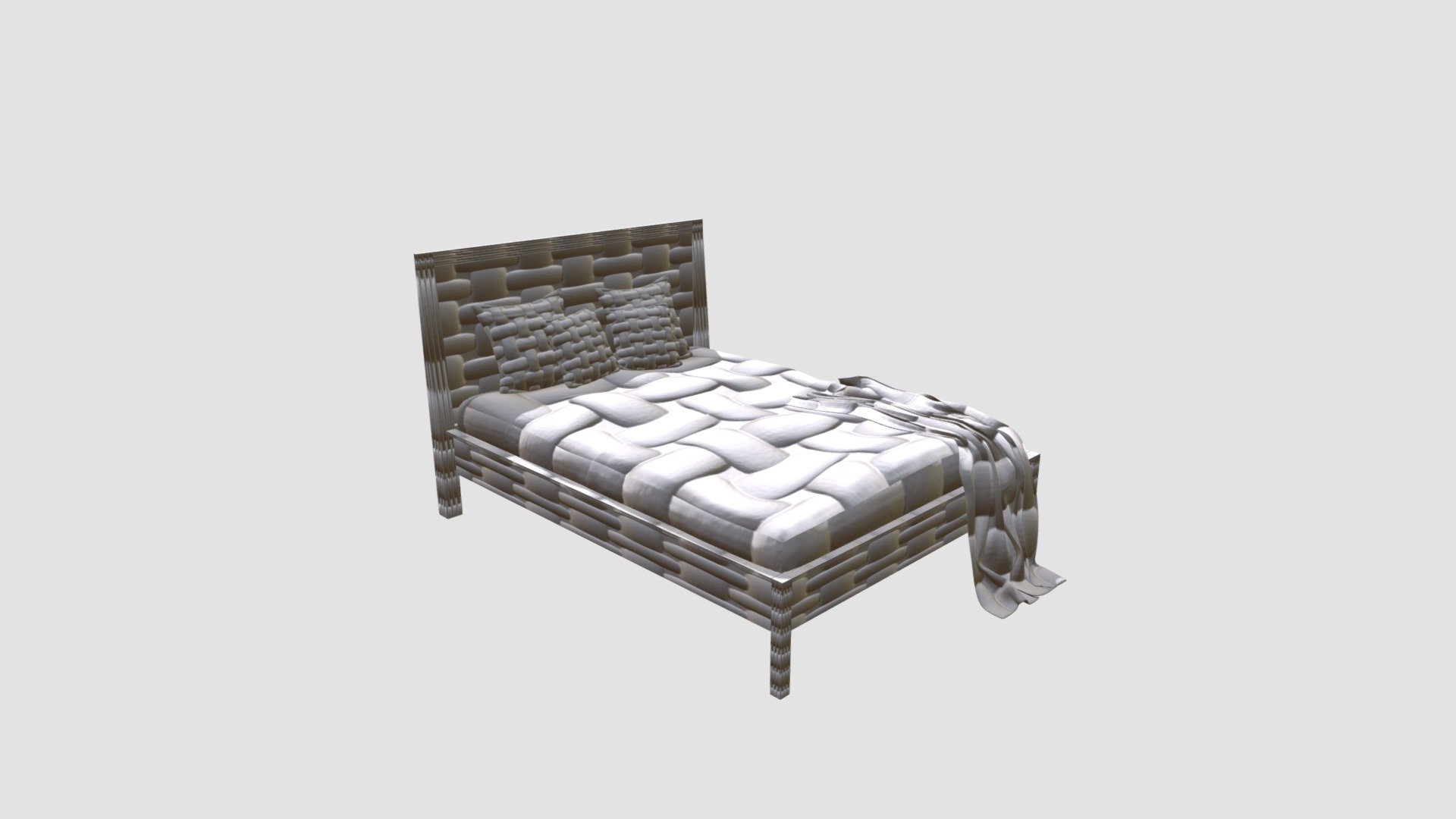Bed Buy Royalty Free 3d Model By Evermotion [4700c35] Sketchfab Store