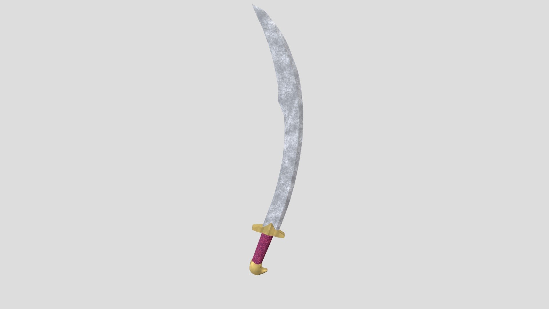 low Polly scimitar - Download Free 3D model by NEMESISWARLORD ...