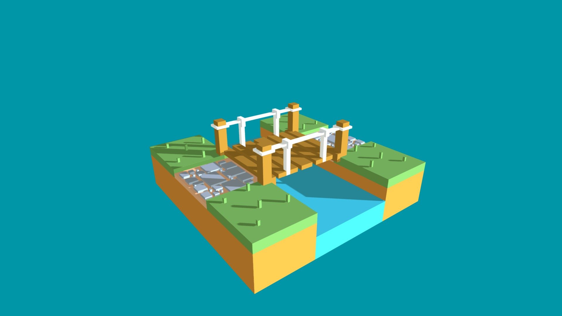 Puente - Download Free 3D model by JeankaOficial [470126f] - Sketchfab