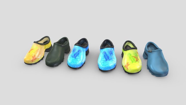 Clogs 3D models - Sketchfab