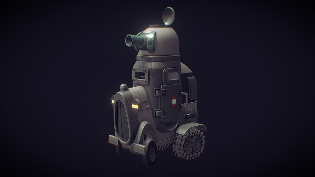 Bunny Tank WIP - 3D model by Michael Tysoe (@filmcryptic) [4701cc8 ...