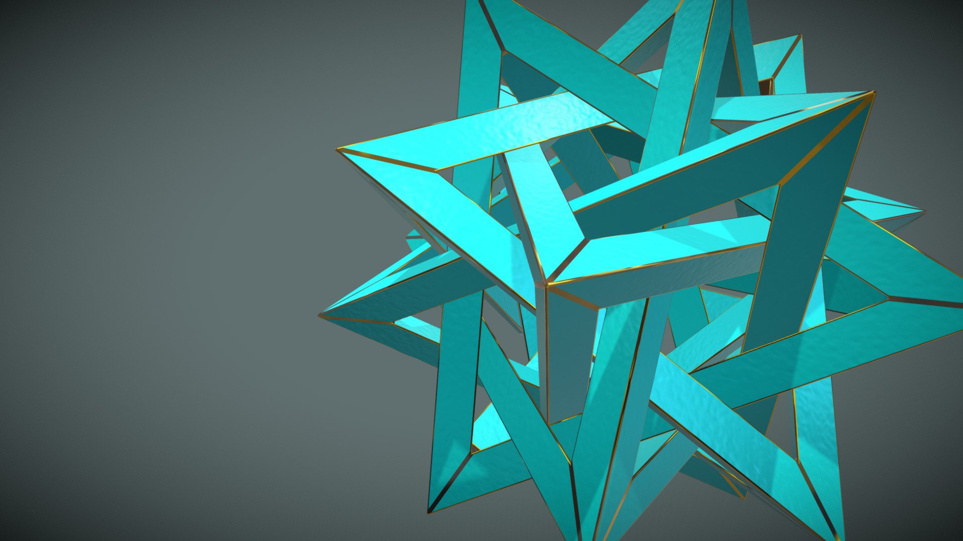 Poly Tetrahedron Object 💠 - Buy Royalty Free 3D model by smice [4701ebb ...