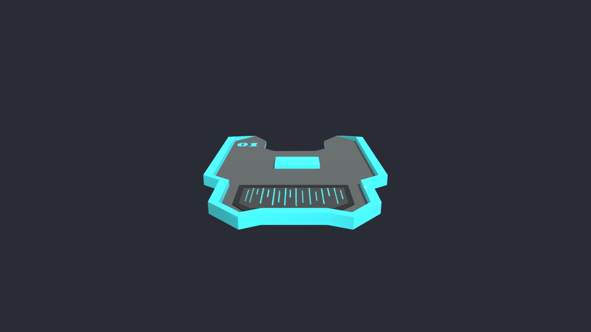 Keycard model - 3D model by cremini [4703637] - Sketchfab