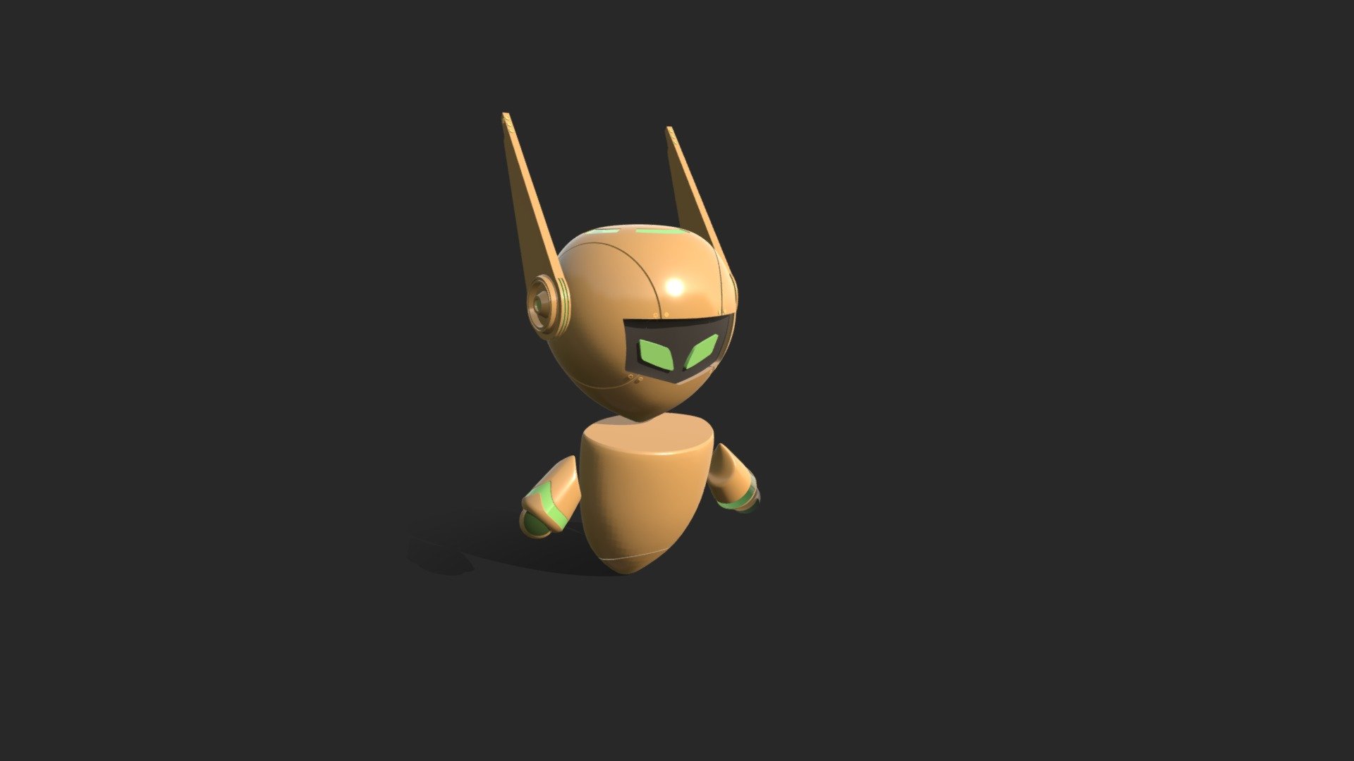 Ears Robot - GameDev Legend - Download Free 3D model by koffka_bu [4704926] - Sketchfab