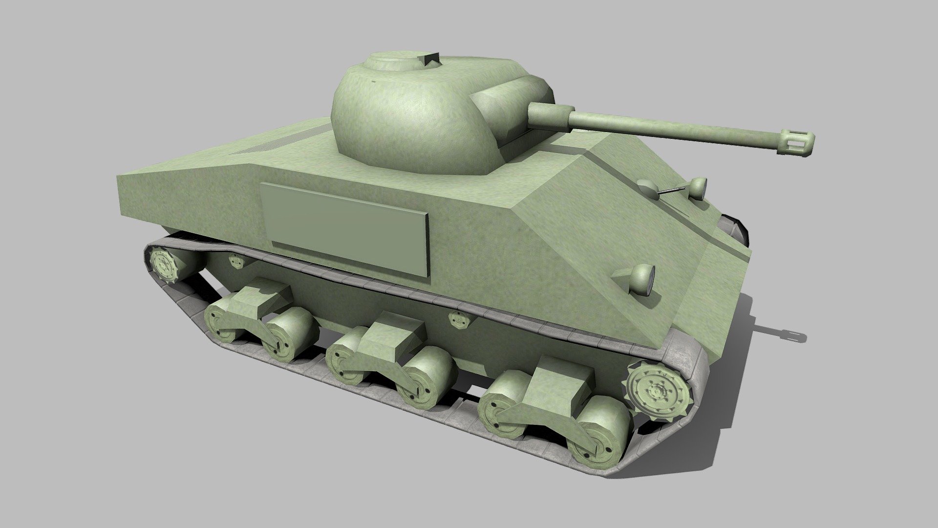 Generic Tank Low Poly - 3D model by Forge Area Studio (@ForgeAreaStudio ...