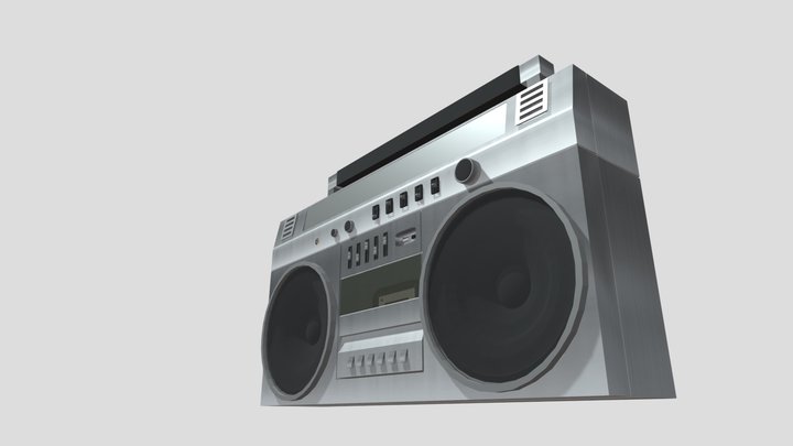 Boombox 3D models - Sketchfab