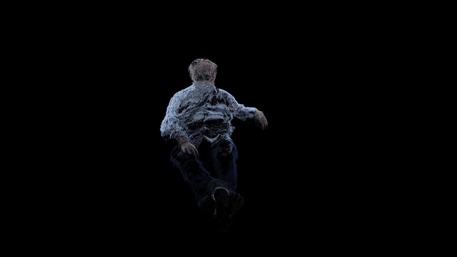 Man sitting on bench - 3D model by zivschneider [47074a0] - Sketchfab