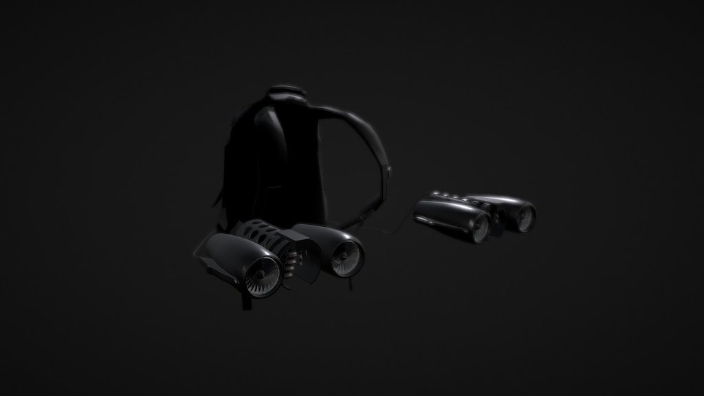 Fan prototype full back pack - 3D model by Urban Ape (@urbanape ...