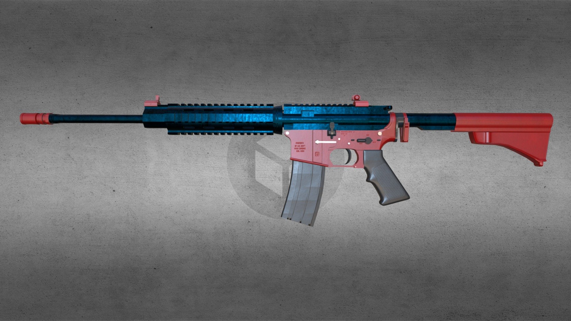 M4 - 3D model by peckdj [4708e98] - Sketchfab