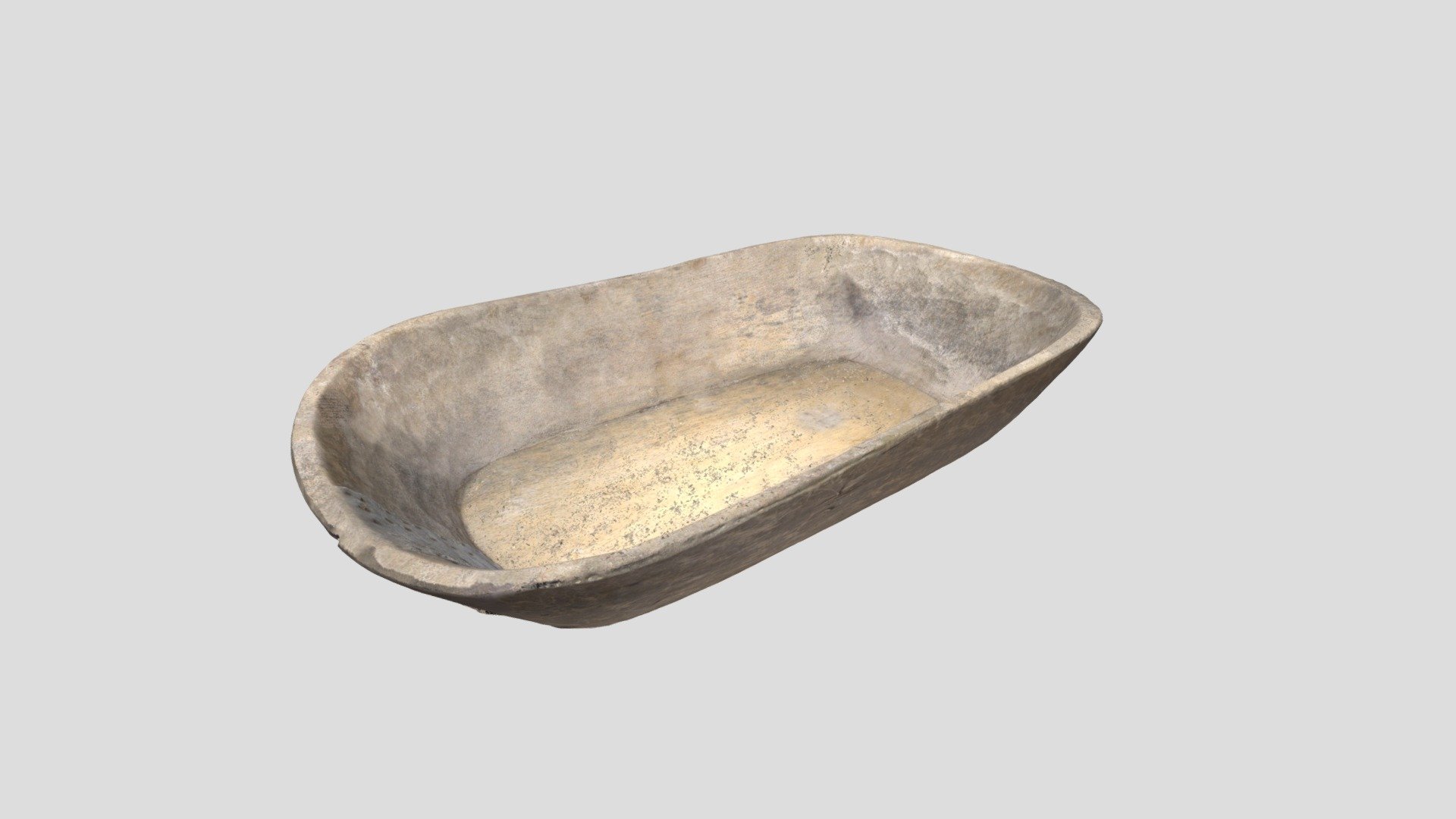 Batea de madera (ET-AN-99) - 3D model by centroleon [470a59c] - Sketchfab