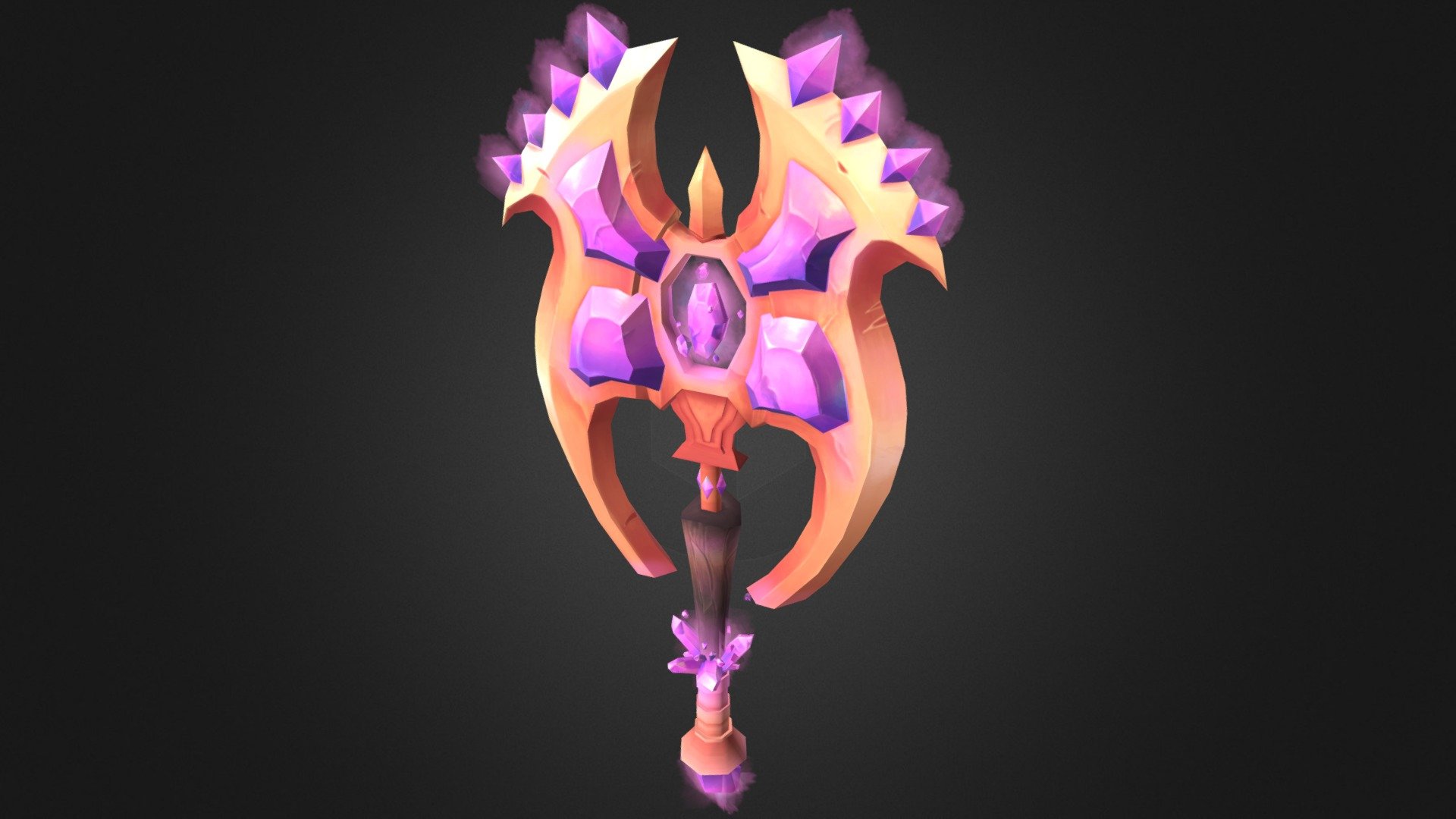 WeaponCraft, WoW Inspired axe - 3D model by Eloise_DeBacker [470b05c ...